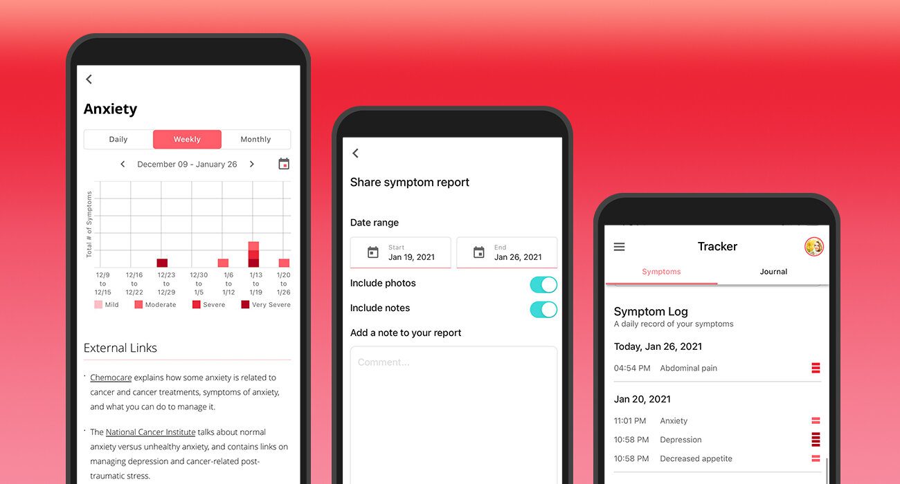 Symptom tracking made for breast cancer - Outcomes4Me
